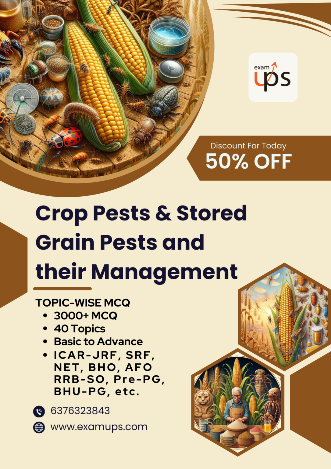 Topic-wise MCQ on Crop Pests & Stored Grain Pests and their Management ...